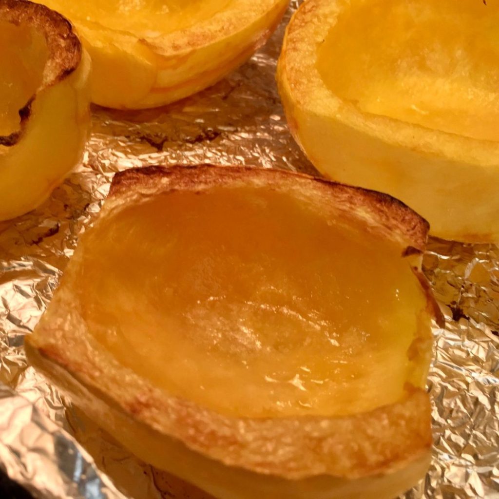 Roasted Carnival Squash Recipe • Grateful Gluten Free carnival squash ...